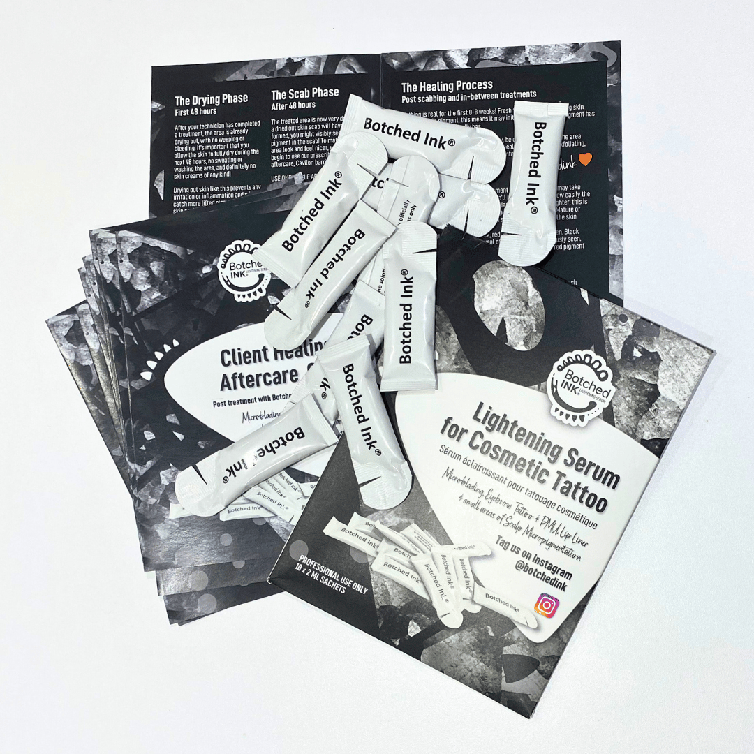 Botched Ink® Saline Tattoo Removal Solution for Brows & Lips